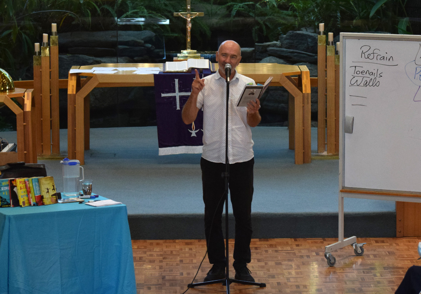 Steven Herrick Author Visit - Concordia College