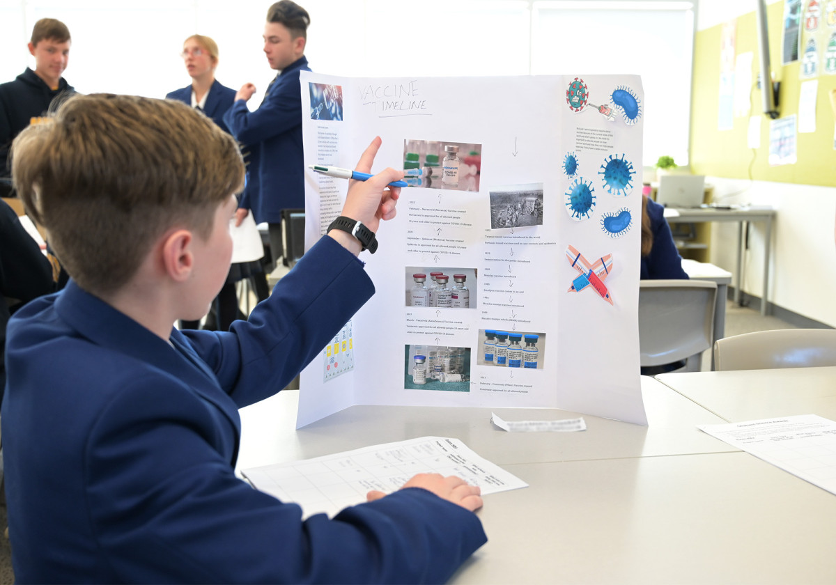 Year 8 Oliphant Science Awards - Concordia College