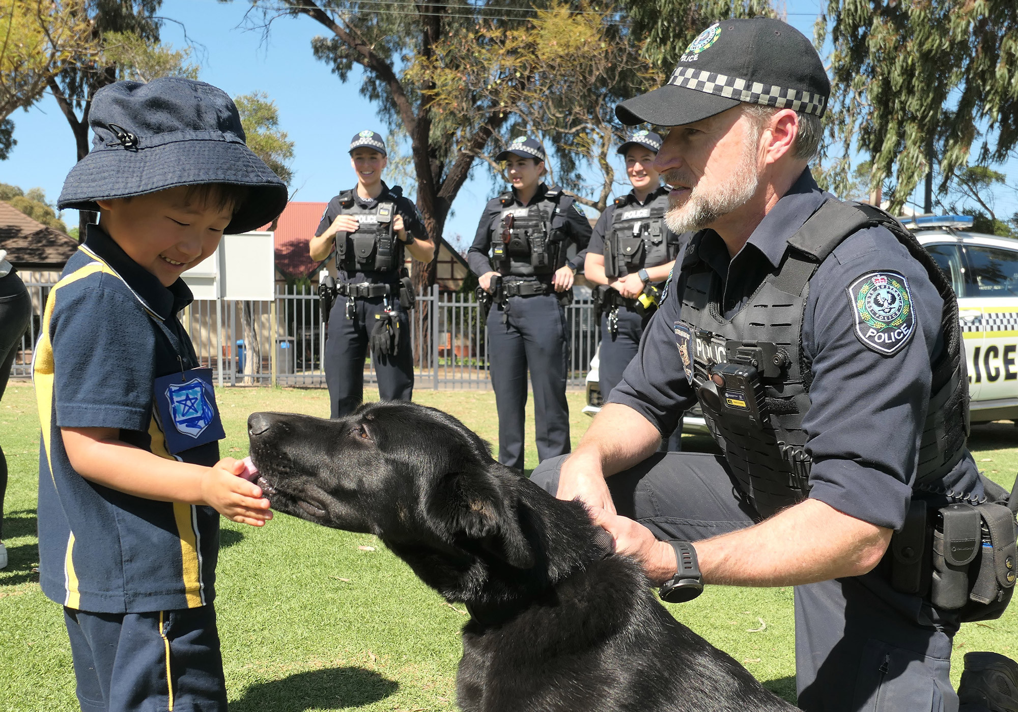 Police visit the St John's Campus ELC - Concordia College