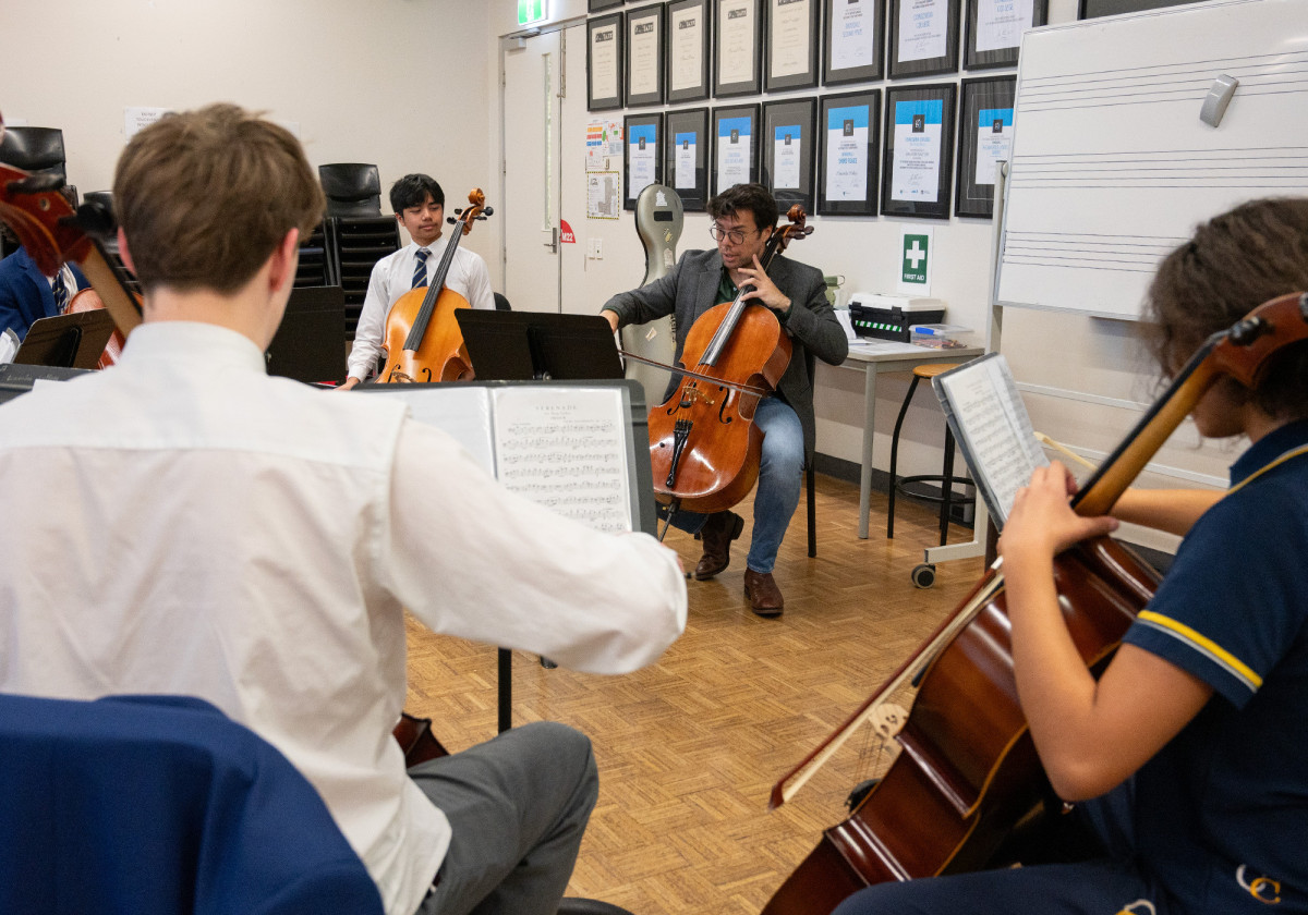 Australian String Quartet Workshops - Concordia College