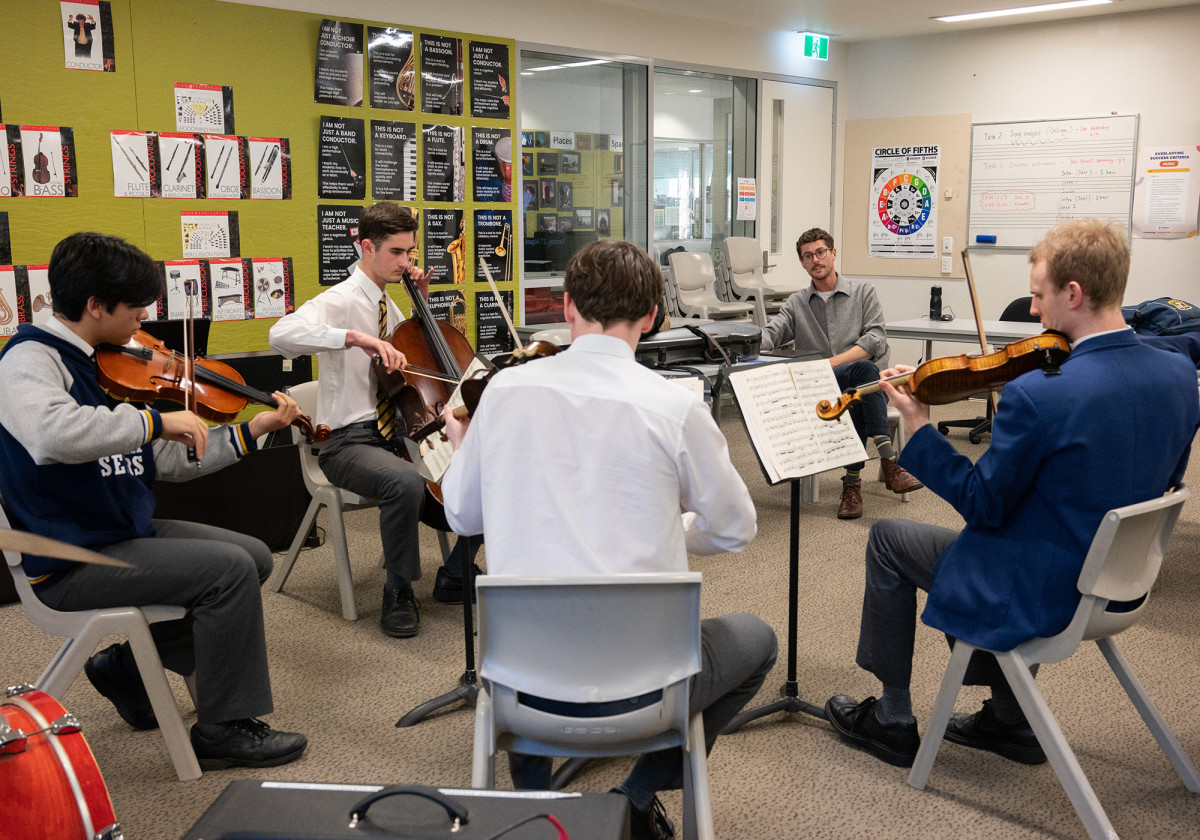 Australian String Quartet Workshops - Concordia College